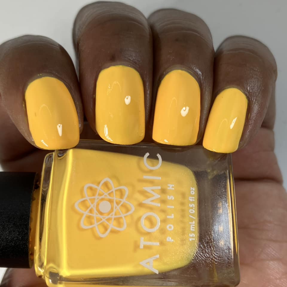 Daffodil Nail Polish - Spring Flowers Collection Atomic Polish