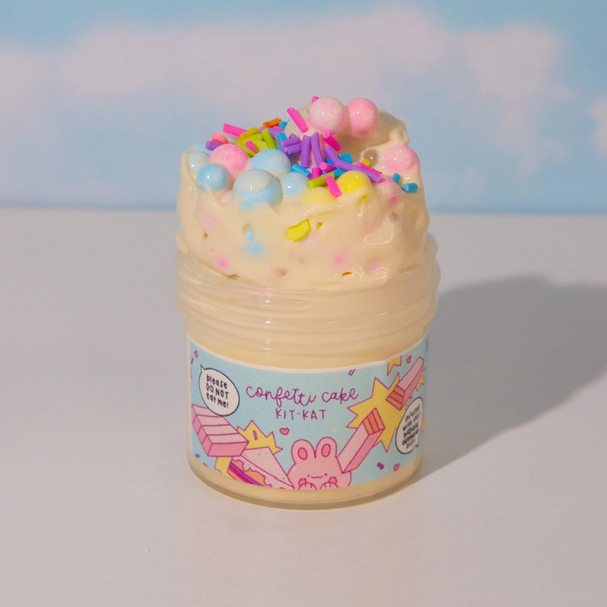 Confetti Cake Kit-Kat Mini Slime – Atomic Polish