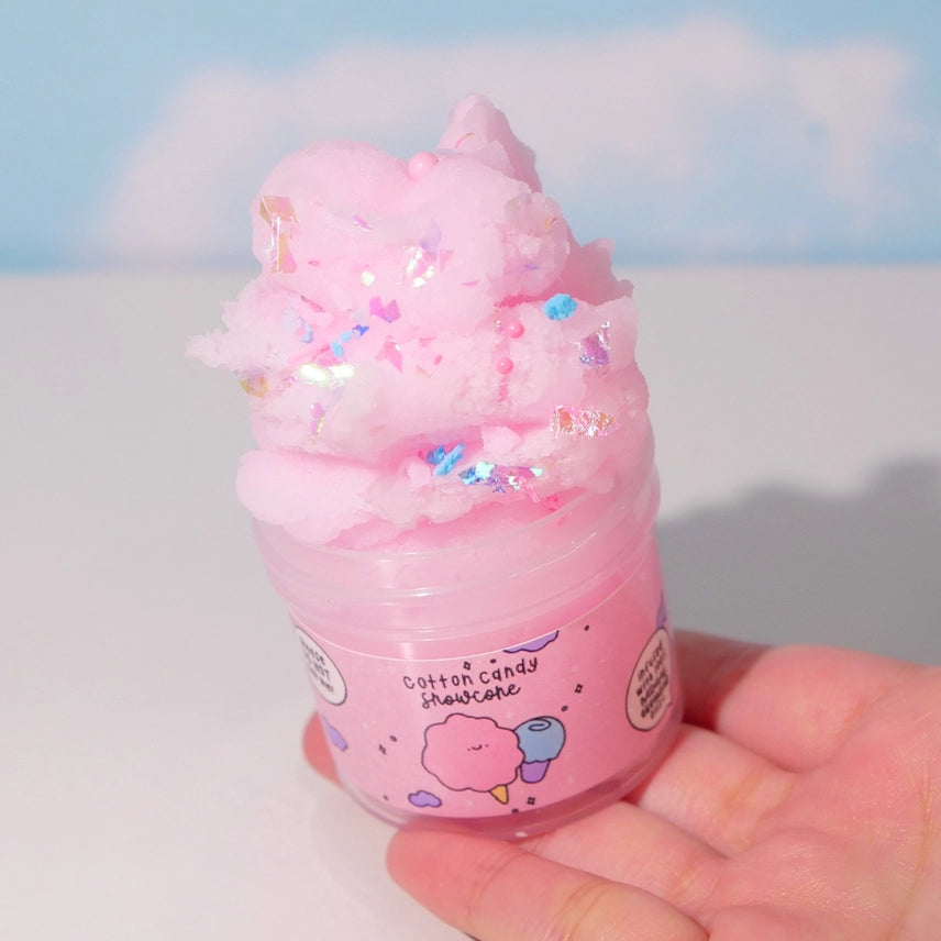 Cotton Candy Snowcone Mini Slime – Atomic Polish